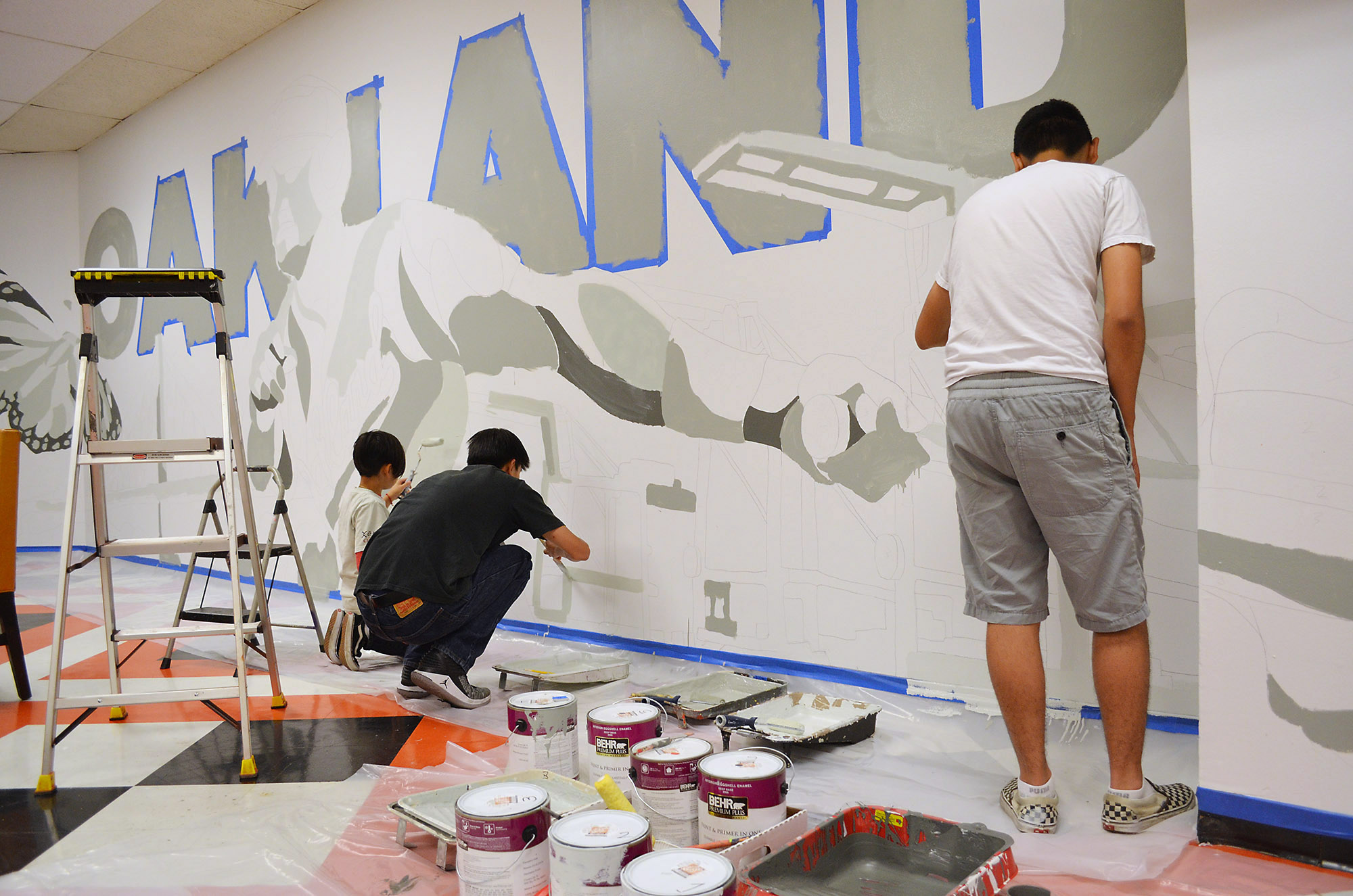 Marriott Oakland Mural